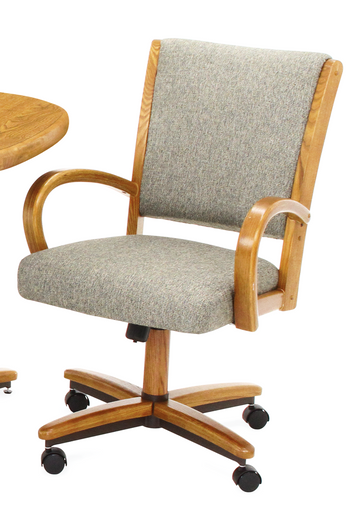 Chromcraft Chairs | Chromcraft Swivel Tilt Caster Chairs | Dinette Online