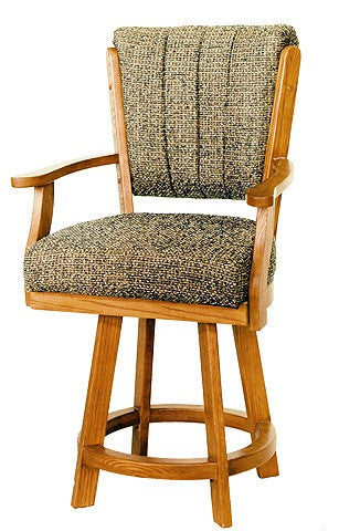 Chromcraft C178-384 26 Swivel Counter Height Barstool – Dinette Online
