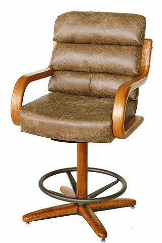Chromcraft C137-336 26 Swivel Tilt Counter Height Bar Stool – Dinette ...